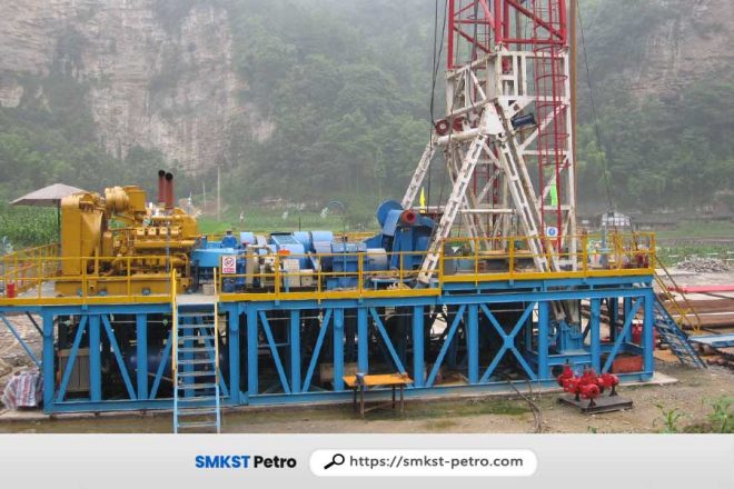 Used 750HP Skid-Mounted Mechanical Land Drilling Rig Now Available for ...